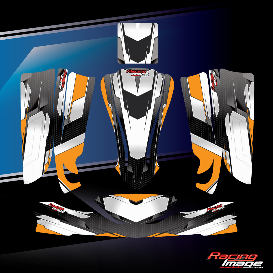 KG MK14 Racing Image Pre Design2 Kit - Versatile Design - Racing Image