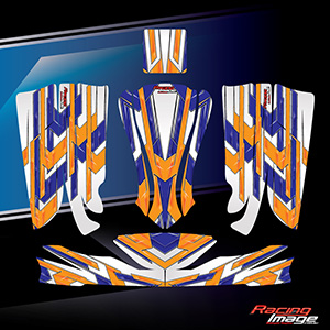 KG MK14 Racing Image Pre Design3 Kit - Versatile Design - Racing Image